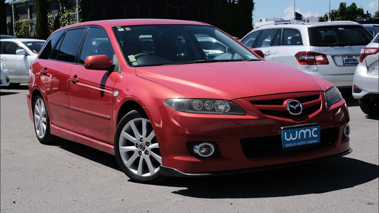 2006 Mazda Atenza Wagon 23S Facelift 6-Speed Manual - YouTube