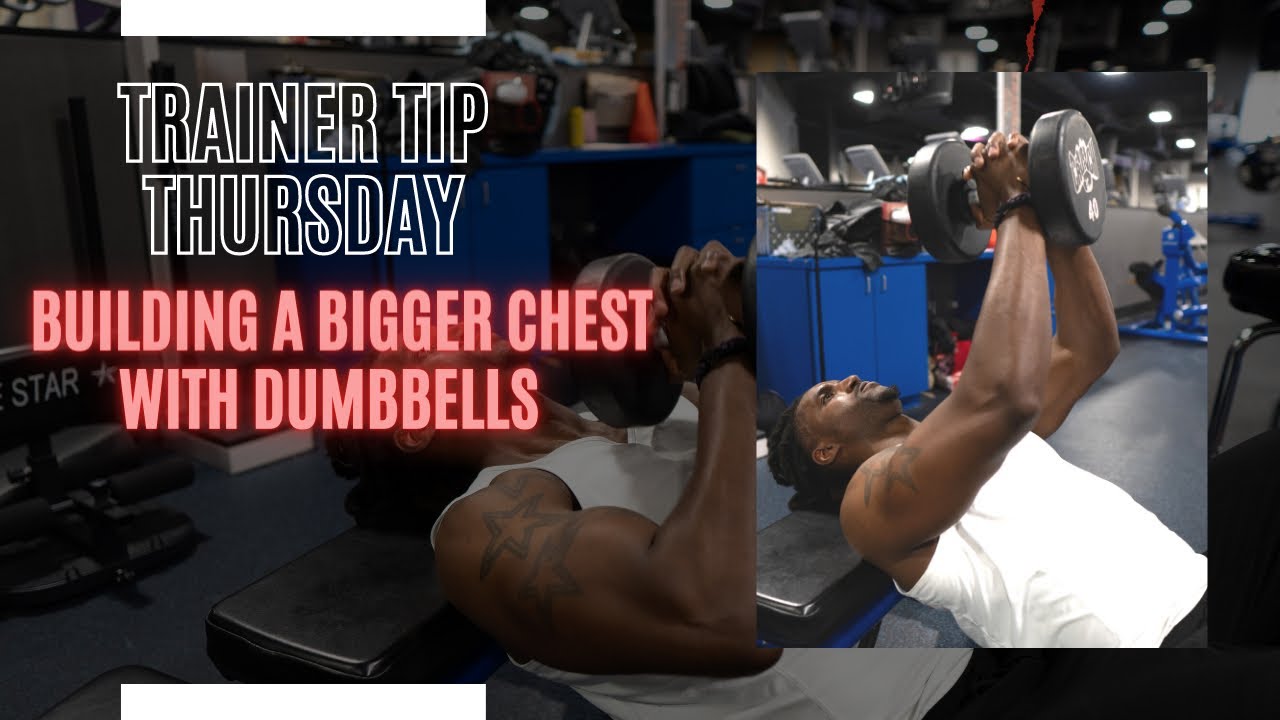 Trainer Tip Thursday | Using Dumbbells To Build A Chest Like Superman 🦸 ...