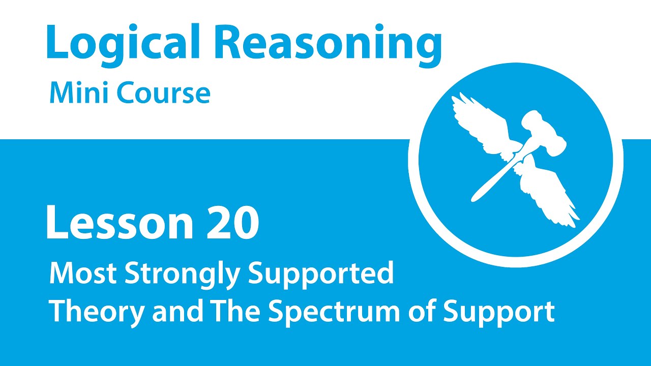 Logical Reasoning Mini Course - Lesson 20 - Most Strongly Supported ...