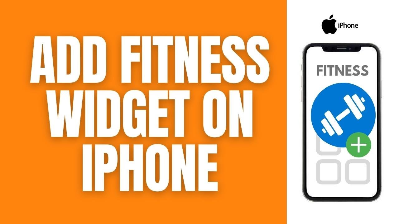 How To Add a Fitness Widget To Your iPhone. - YouTube