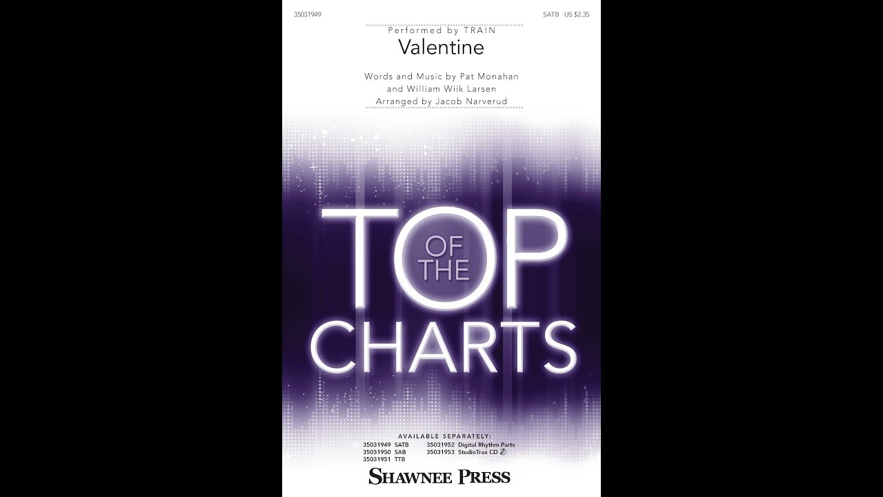 Valentine (SATB Choir) - Arranged by Jacob Narverud - YouTube