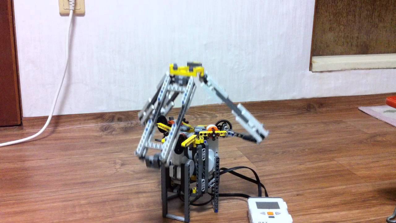 Lego Delta Robot Test 01 - YouTube