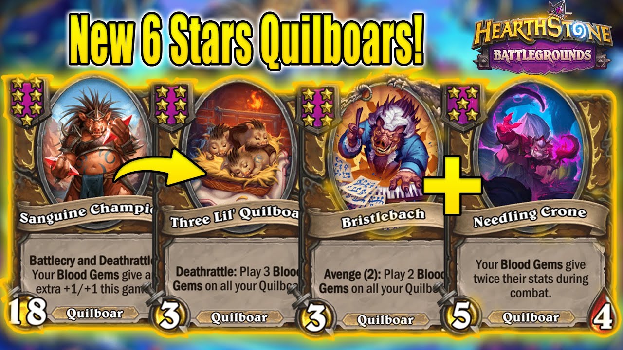 NEW Quilboar Minions Are So Strong! I Love This Game | Christian Hearthstone Battlegrounds - YouTube