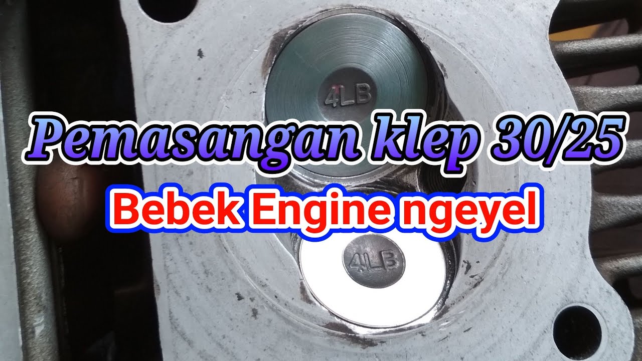 Review Head Jupiter Sleep Engine 30/25 . Menggunakan klep murah 4LB ...