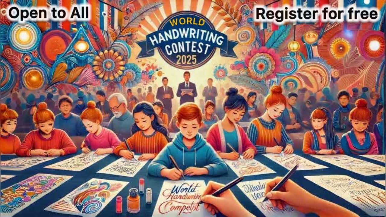 World Handwriting Contest 2025 |Online Contest | Free Register # ...