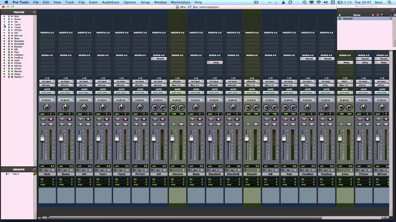 Pro Tools®10: Bus Interrogation - YouTube