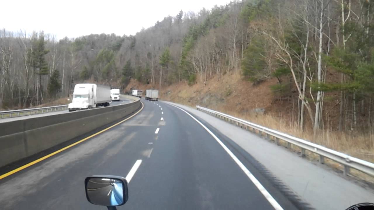 The gorge I 40 North Carolina - YouTube