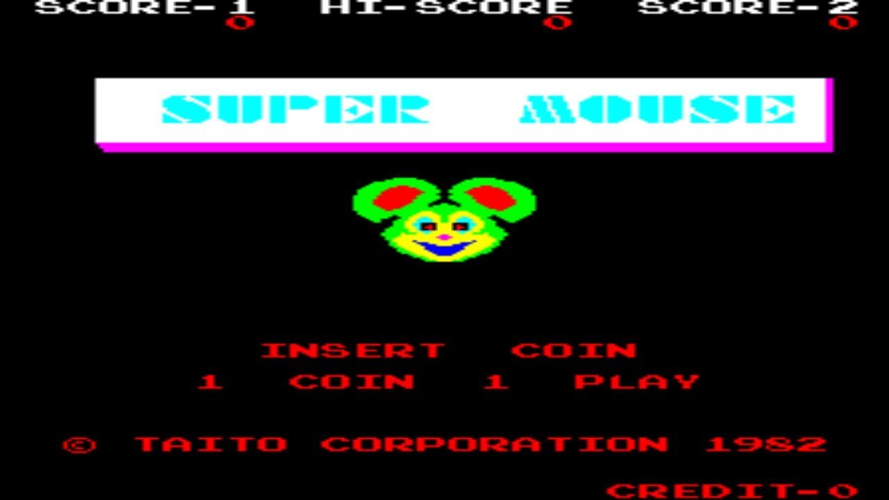 Super Mouse (Arcade) - YouTube