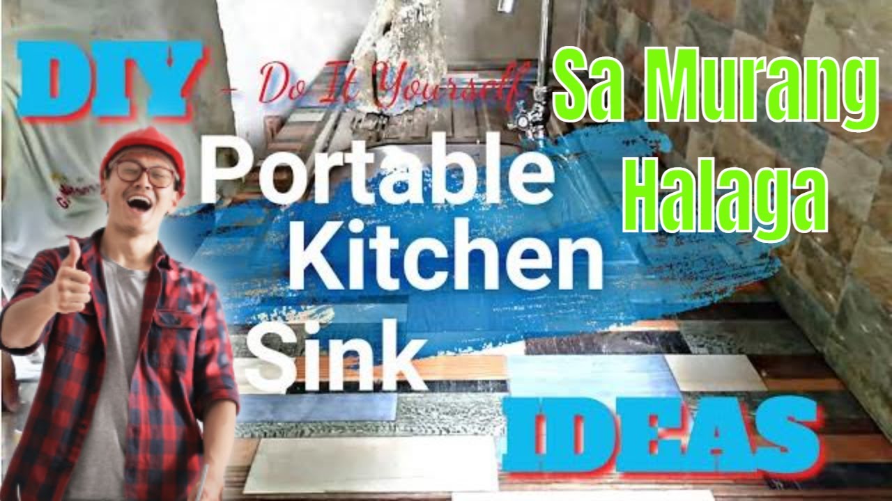 Budget Portable Kitchen Sink l DIY Kitchen Sink l Kitchen Sink Ideas l ...
