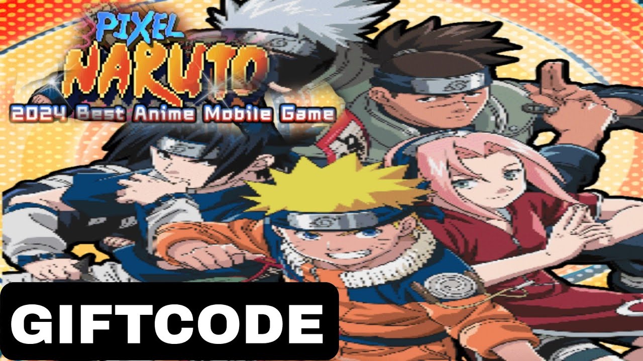 Pixel Naruto || Gift codes & rewards when entering gift codes - YouTube