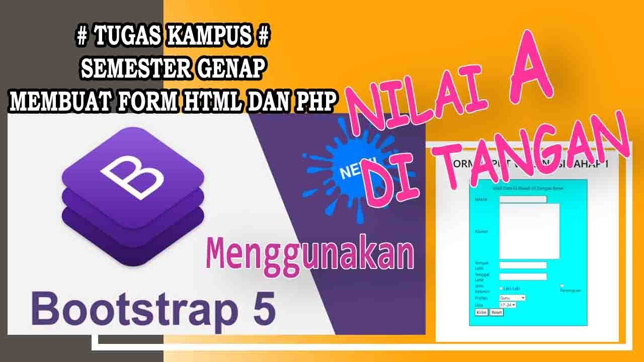 LOAD ASSET BOOTSTRAP 5 OFFLINE📱| Tugas kampus bikin webweb Eps.4 - YouTube