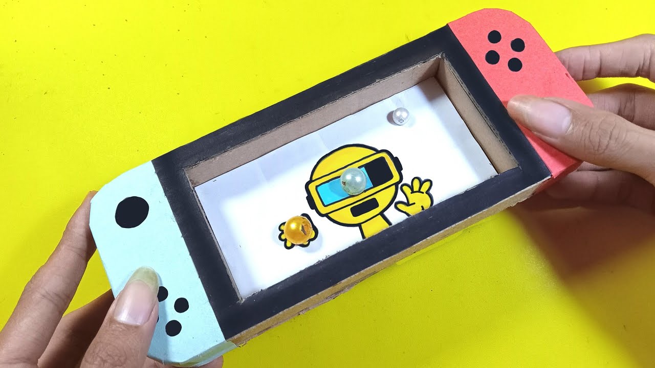 DIY CRAFTS Cardboard Nintendo Switch GARNOLD Incredibox Sprunki ...