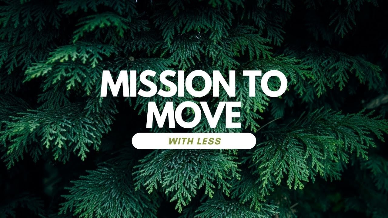 Mission Move With Less | No Buy. Declutters & Use Up - YouTube