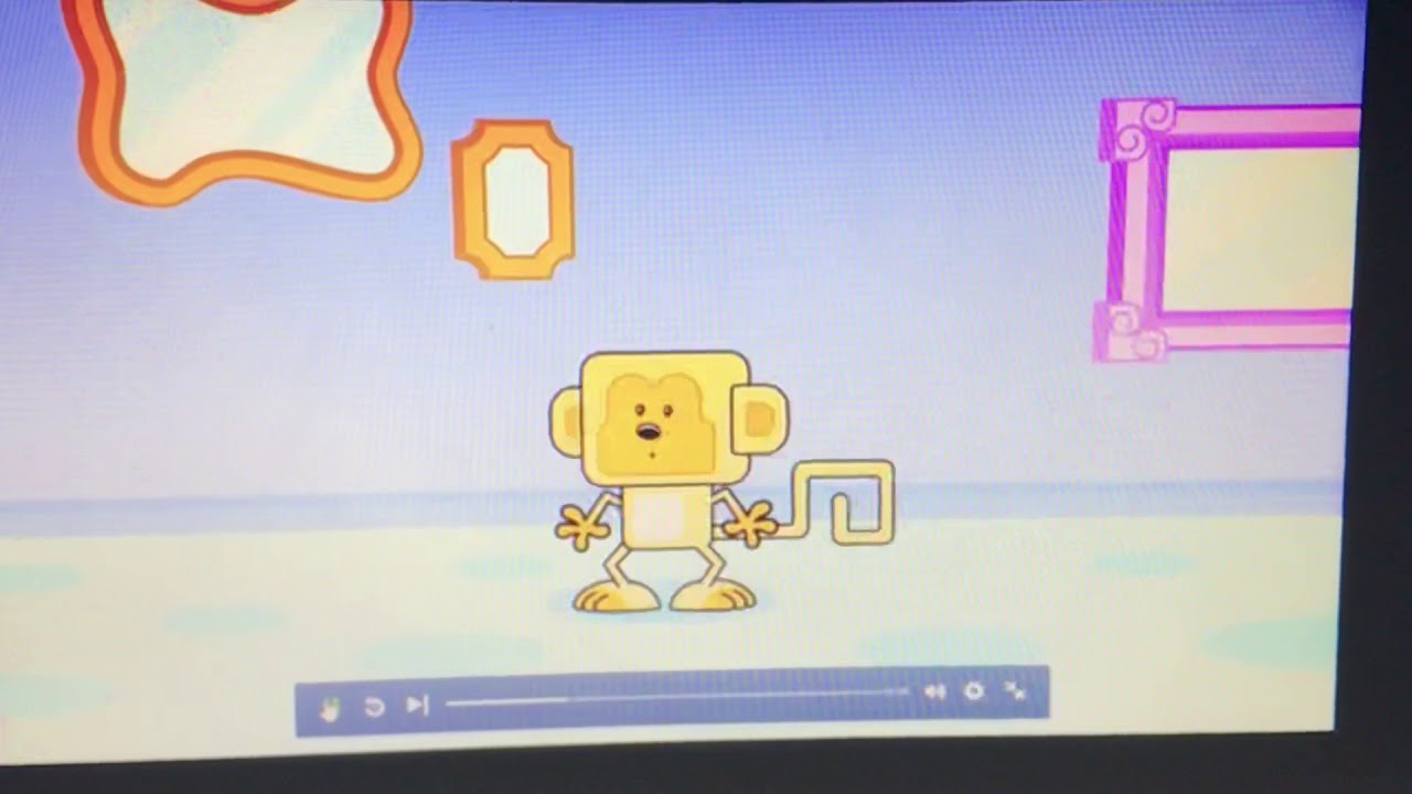 Wubbzy turns into a monkey - YouTube