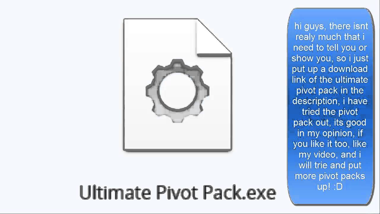 ultimate pivot pack - YouTube