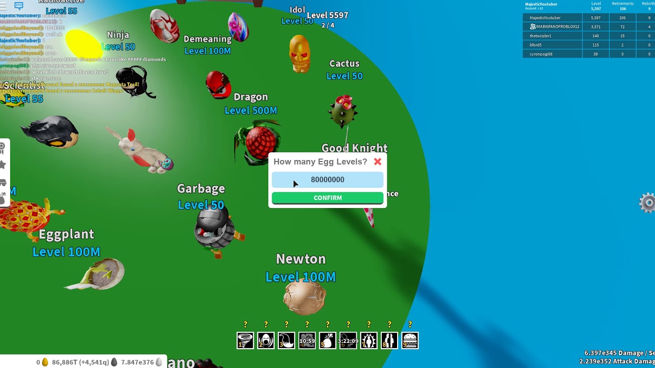 Roblox egg farm Simulator NEW SYSTEM - YouTube