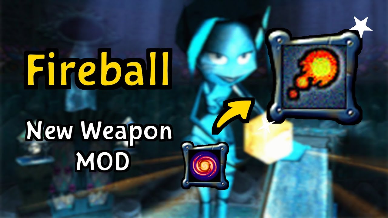 Rayman M – Fireball Weapon (Mod) - YouTube