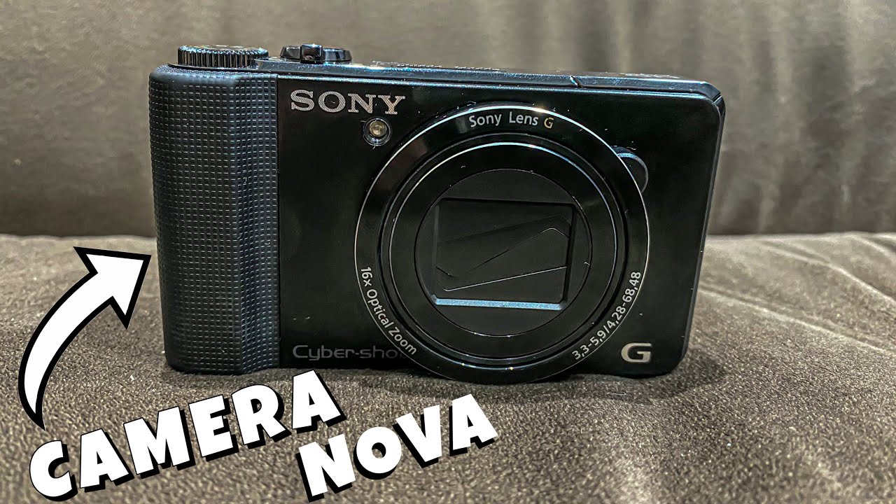 COMPREI UMA CAMERA NOVA PRO CANAL SONY G - YouTube