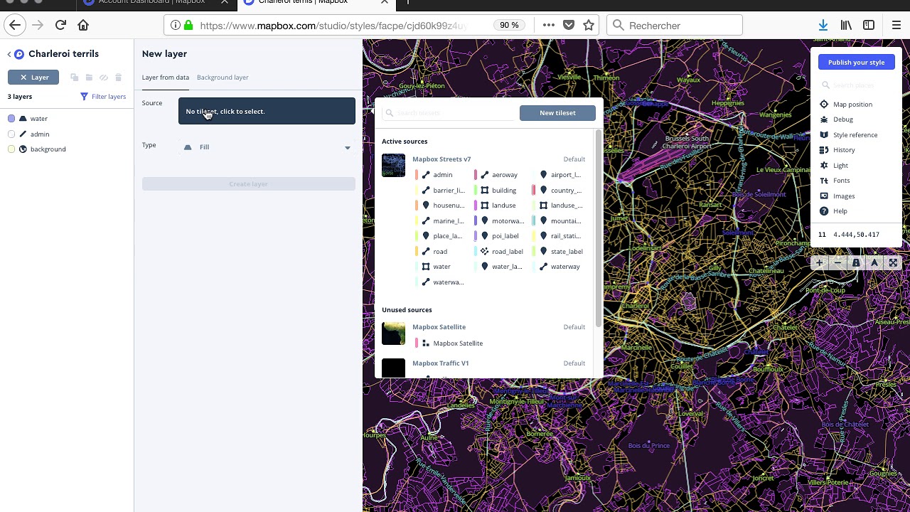 Mapbox - Personnalisation d'une carte - YouTube
