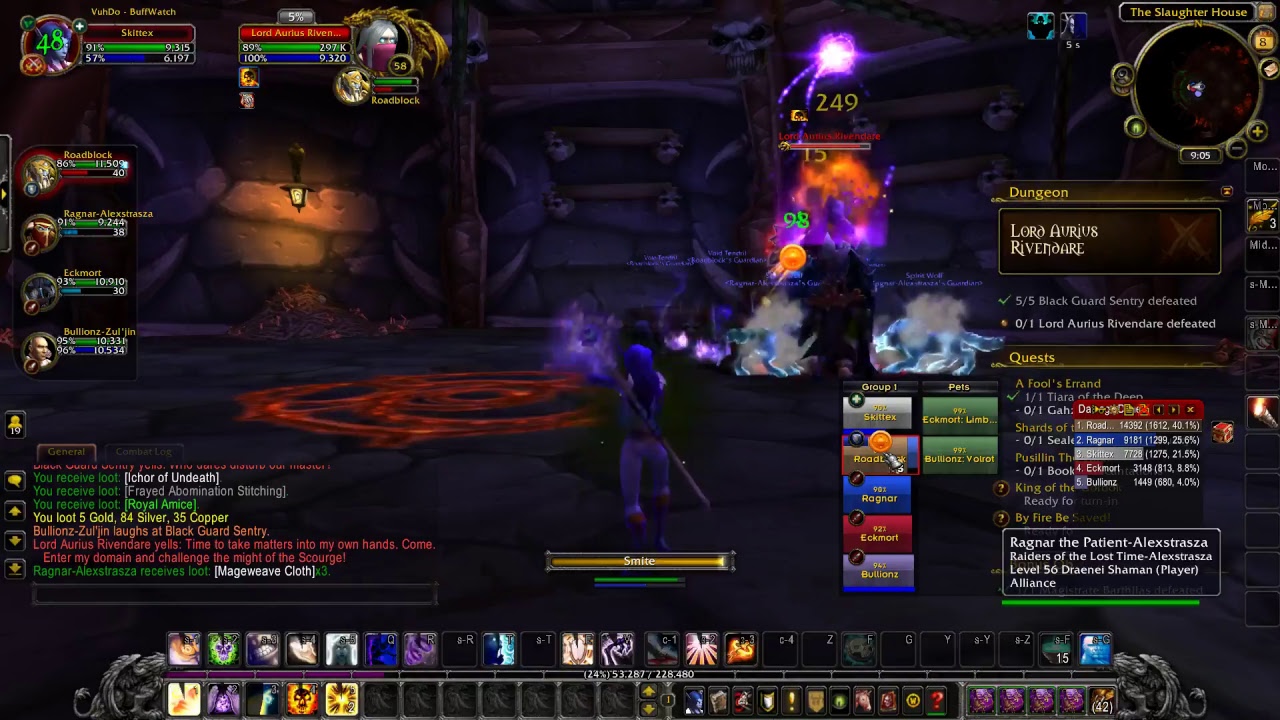World of Warcraft Void elf Disc priest leveling! - YouTube