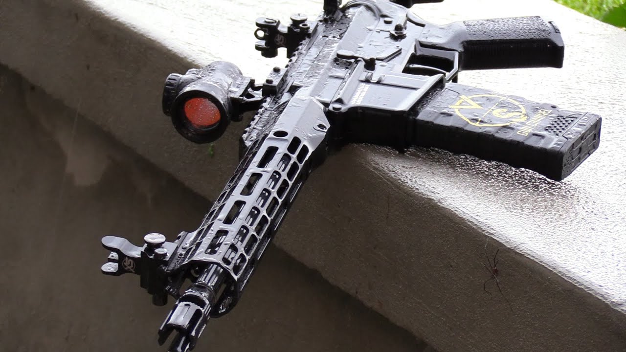 My First Machine Gun - YouTube