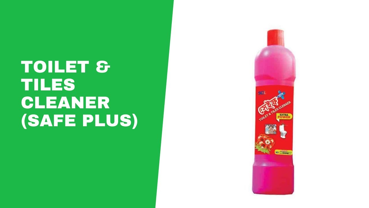 ☑️Toilet & Tiles Cleaner (Safe Plus) - YouTube