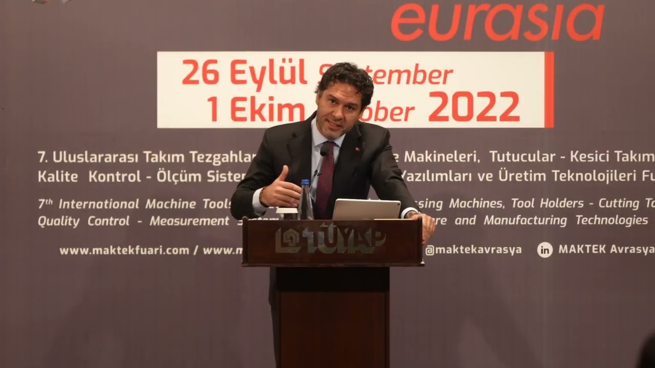 Yönetim Kurulu Başkanımız S. Emre Gencer, Maktek AVRASYA 2022 Fuarı ...