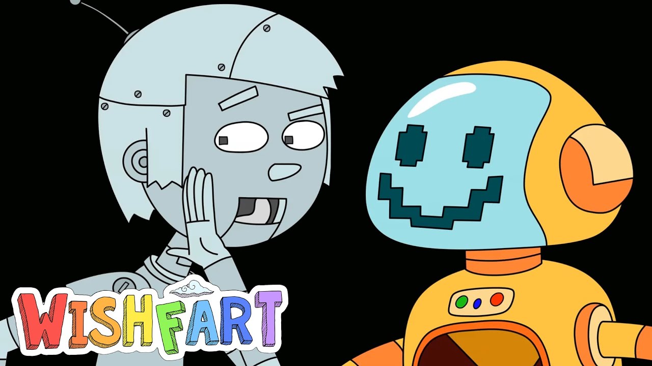 Playing Electro-Bounce with Robots | Wishfart Episode Clip - YouTube