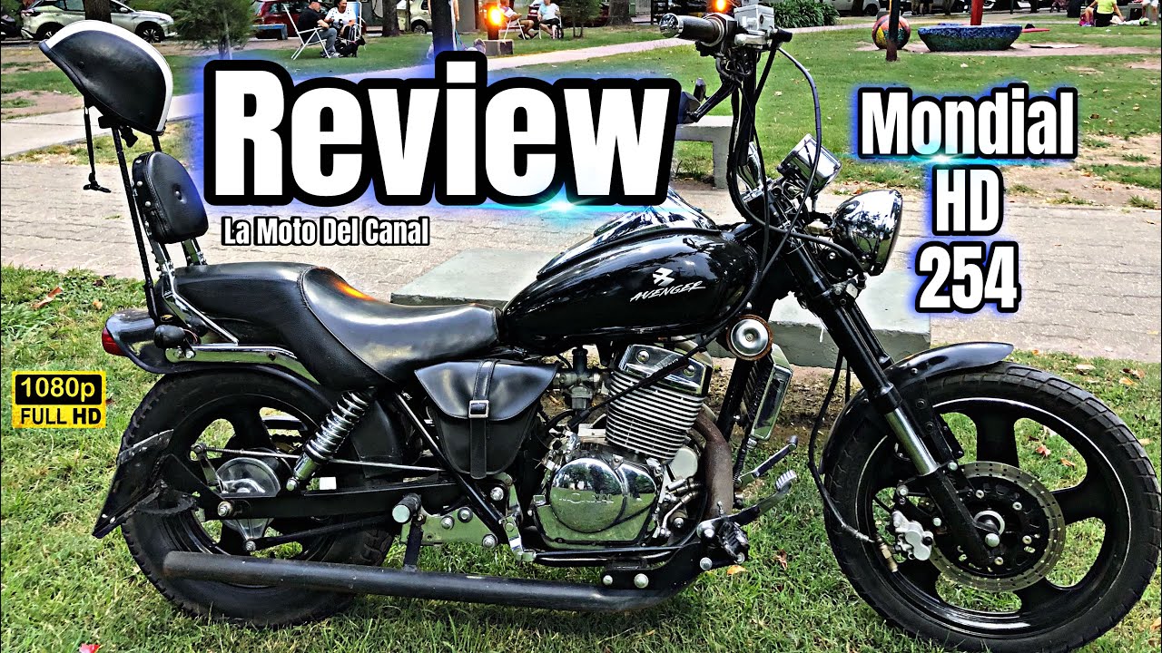 Review-Mondial Hd 254 La Moto del Canal. - YouTube