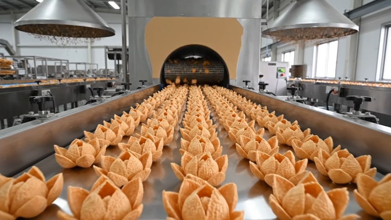 Inside an Onion Snack Factory: From Raw Onions to Fried Onion Snacks ...