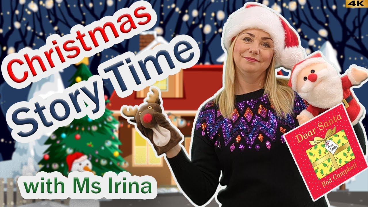 Christmas Story Time | Dear Santa | Read Aloud | Jingle Bells Song ...