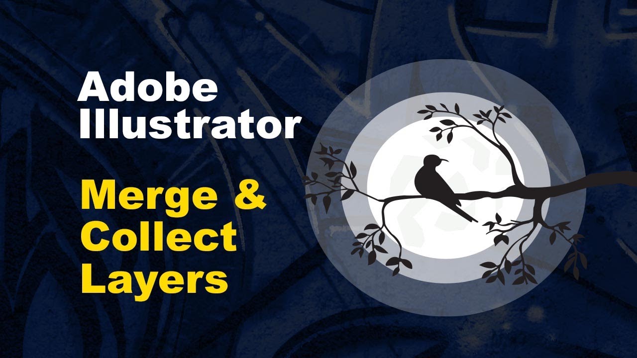 Merge And Collect Layers In Adobe Illustrator YouTube Merge And Collect Layers In Adobe Illustrator YouTube