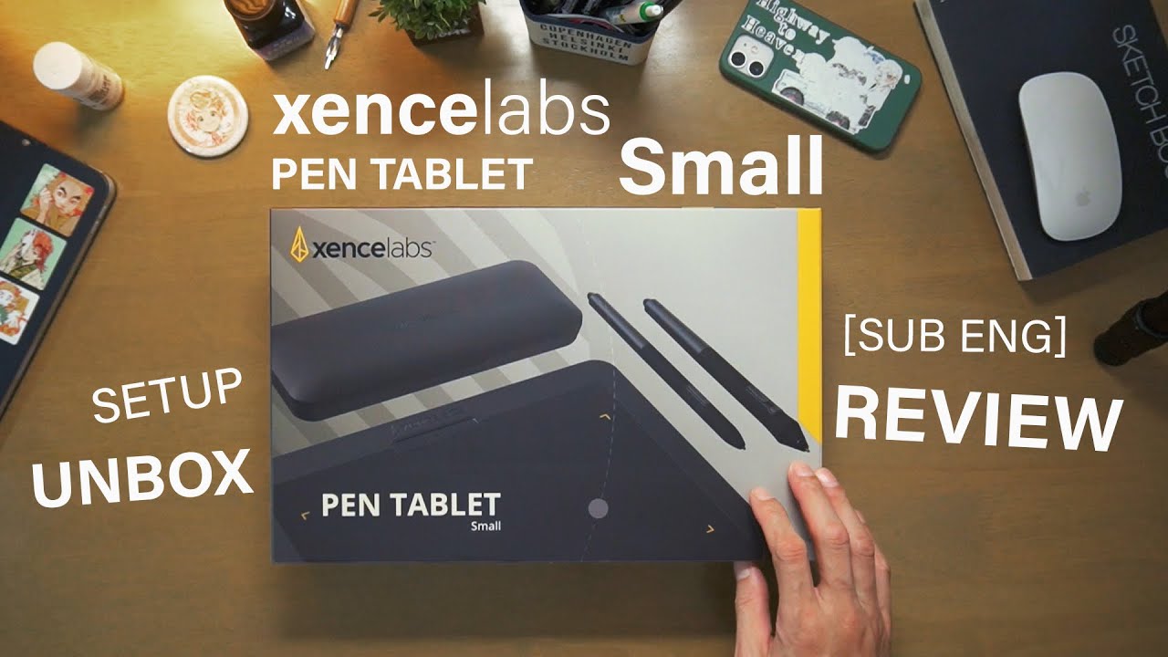Xencelabs pentablet small review [SUB Eng] - YouTube
