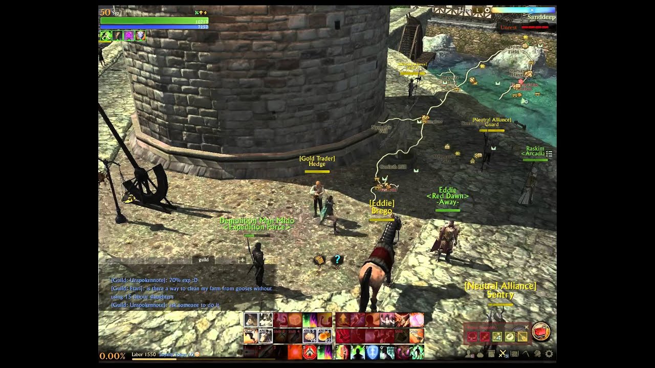 Archeage Server Eu Orchidna 9 27 2014 Sanddeep hacks - YouTube