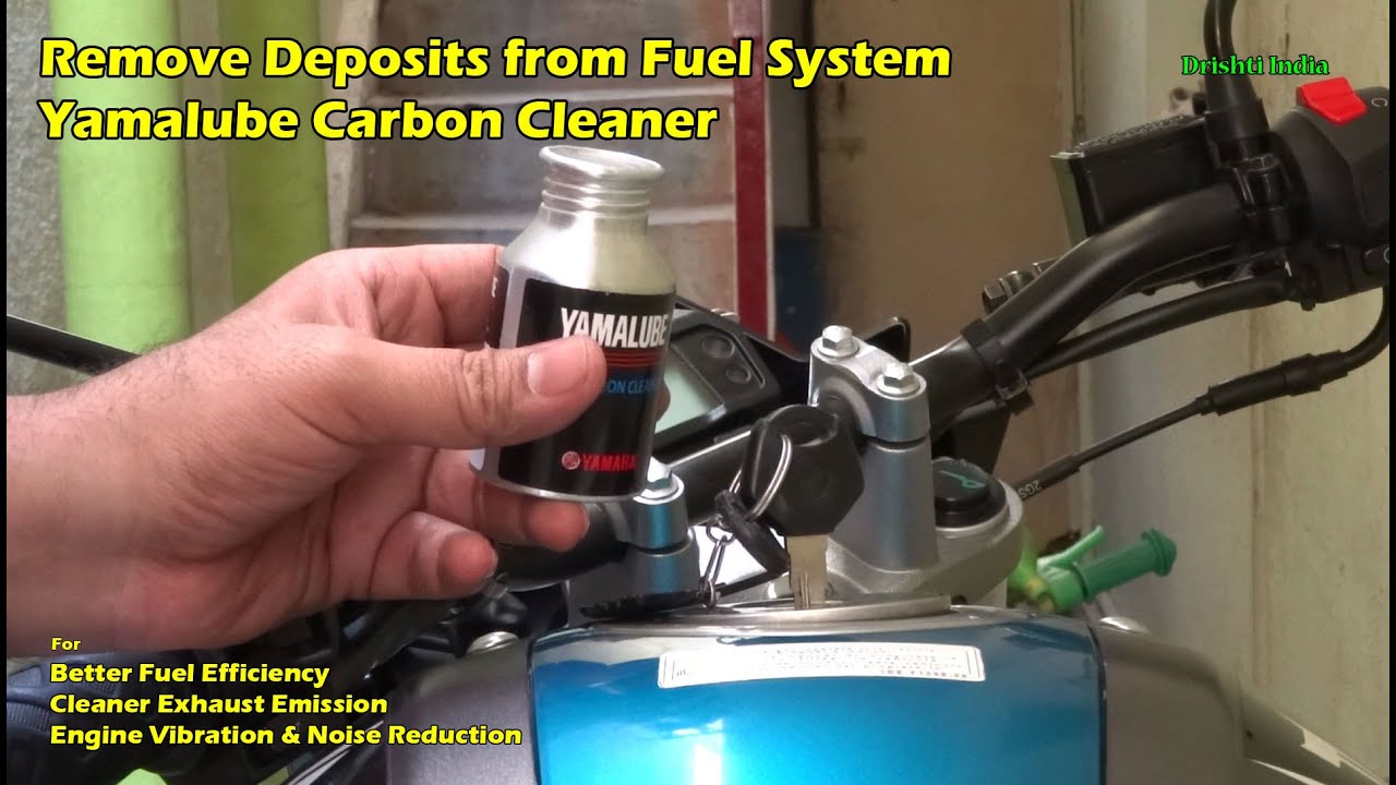 Yamalube PEA Carbon Cleaner for all Bikes | Yamaha FZ - YouTube