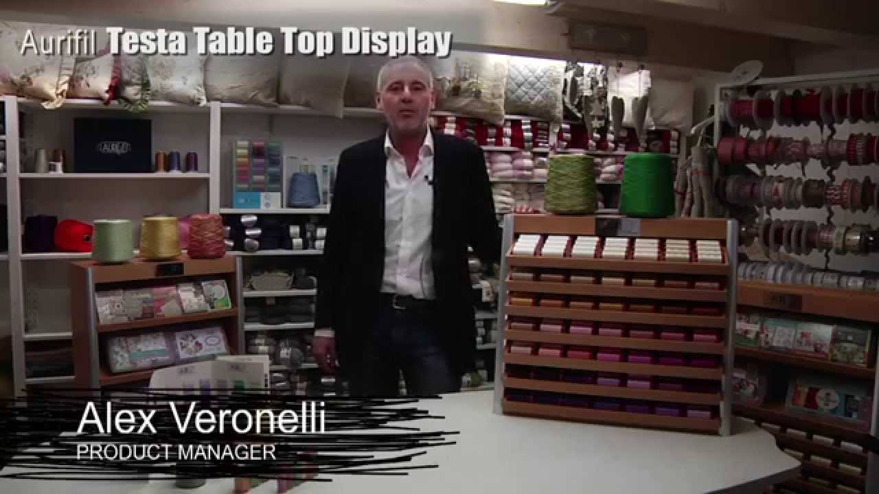 Testa Aurifil Display - YouTube