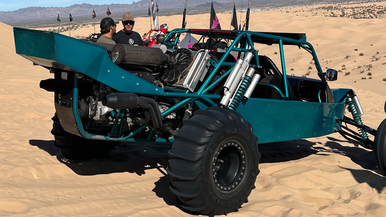 Supercharged Rail vs Turbo Can Am Glamis Thanksgiving 2022 - YouTube