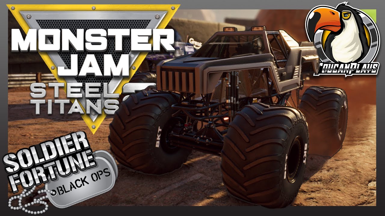 Unleash the Power of Soldier Fortune Black Ops in Monster Jam Steel ...