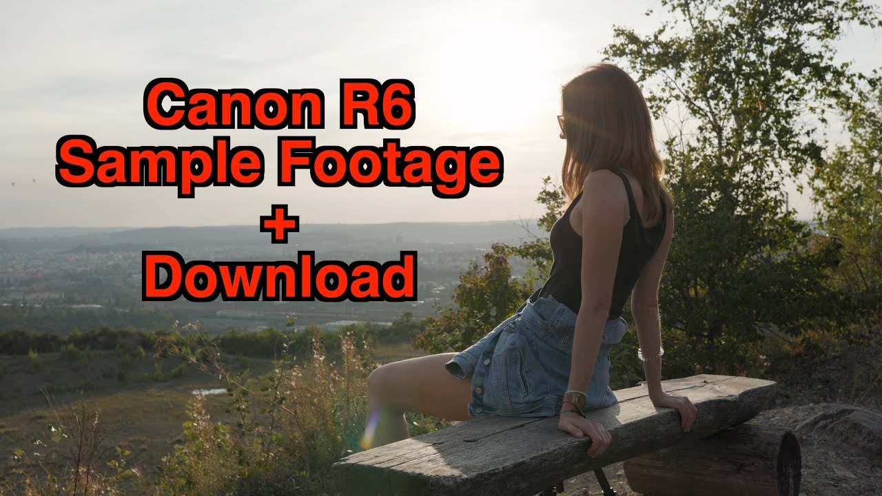 Canon R6: Download 4K Canon Log footage - YouTube
