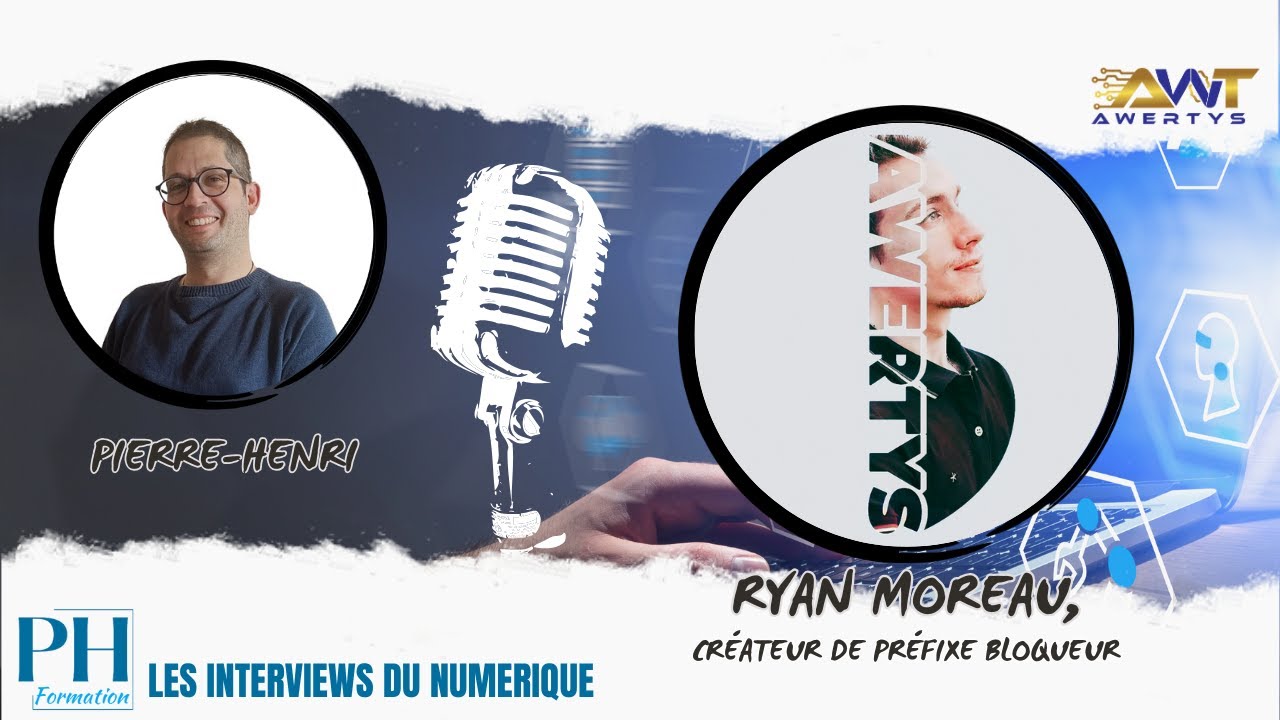 Interview de Ryan Moreau - Créateur de l'application Préfixe Bloqueur ...
