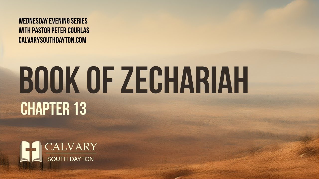Zechariah Ch 13:1-7 - YouTube