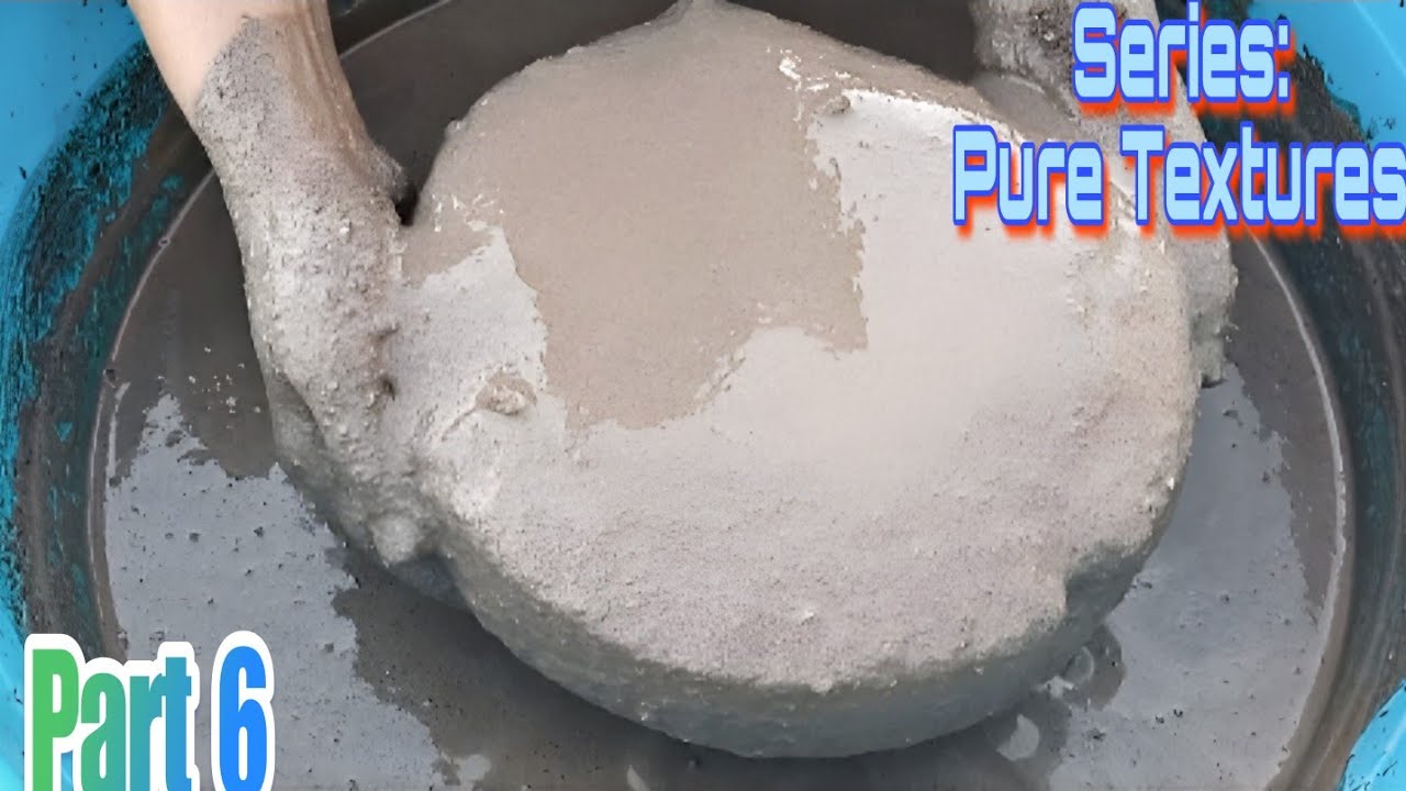 Pure sand huge round shapes crumbling dry&💦 Series : P-6| Pure sand ...