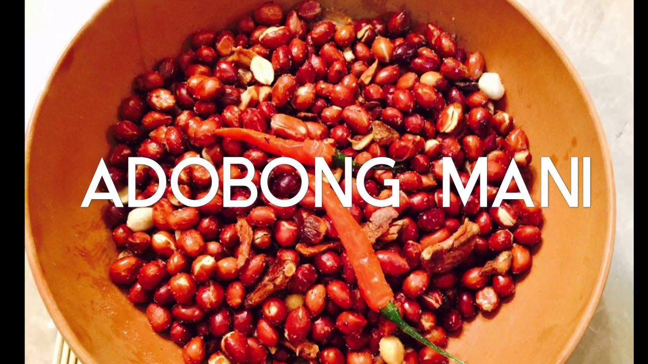 ADOBONG MANI FILIPINO RECIPE ♡ - YouTube