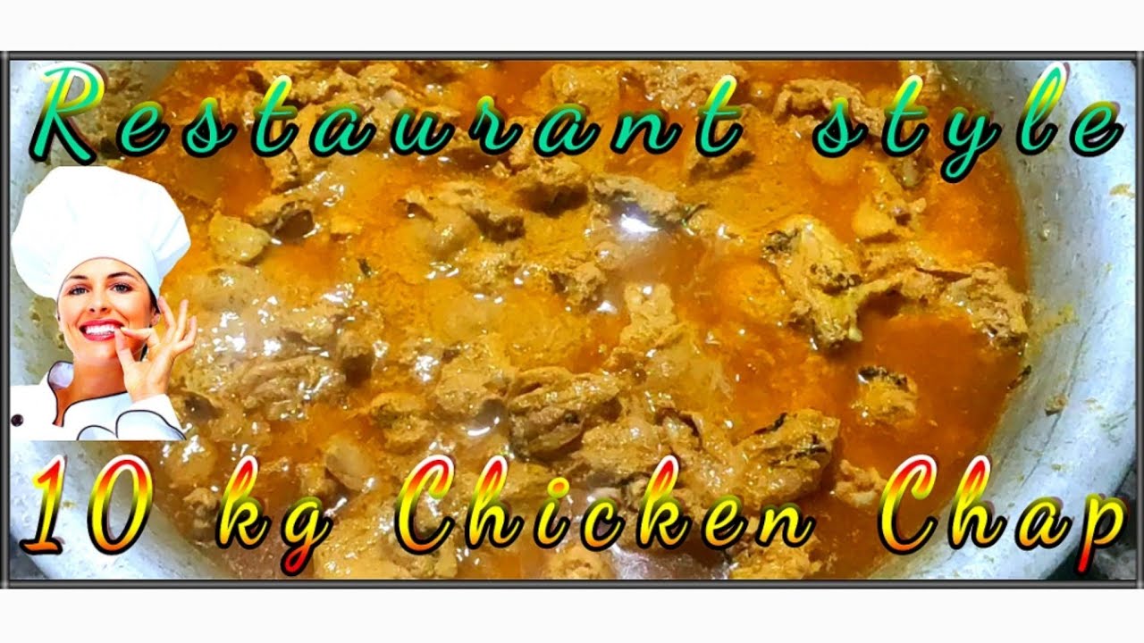 Chicken Chap Restaurant Style at home very tasty and Delicious - YouTube