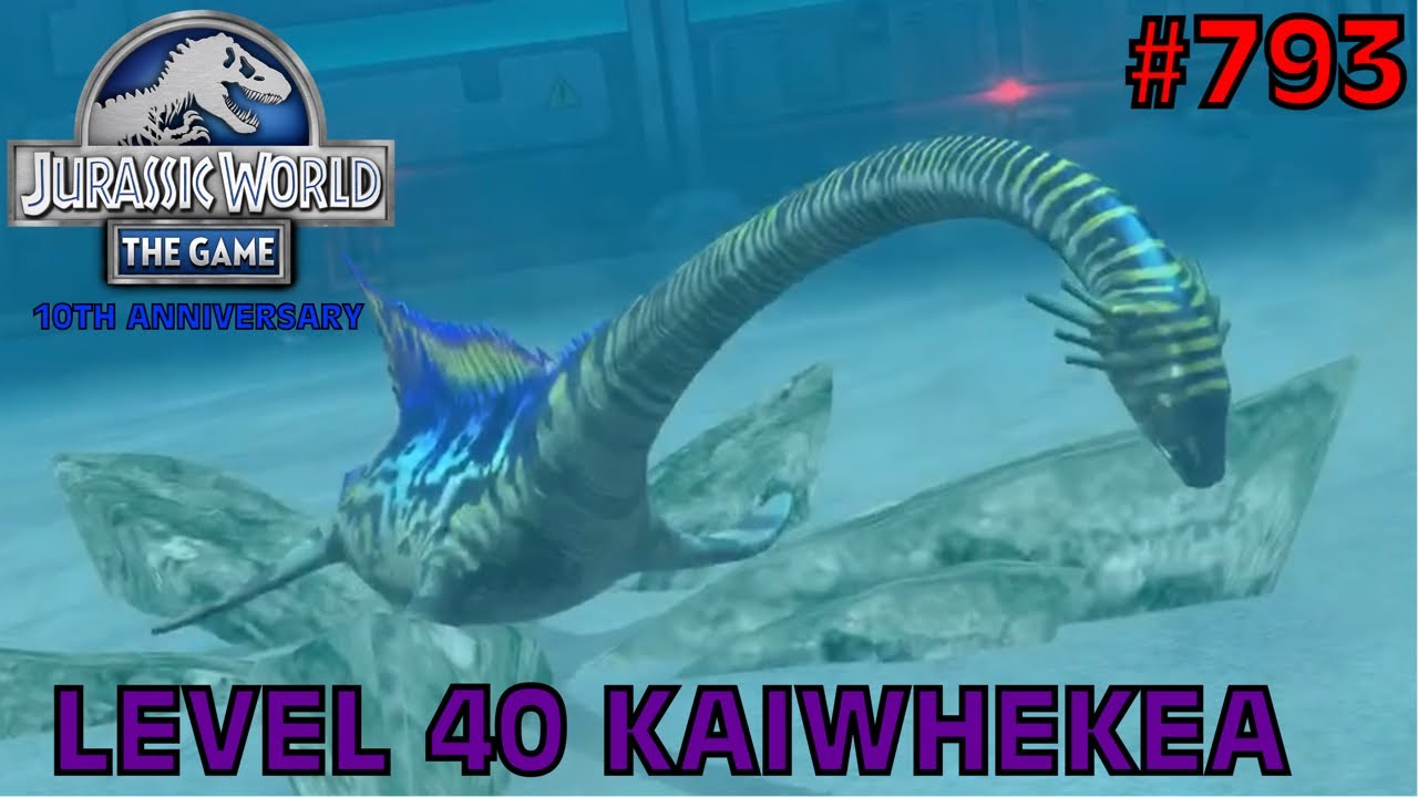 Level 40 Kaiwhekea - Jurassic World: The Game - EP 793 - YouTube