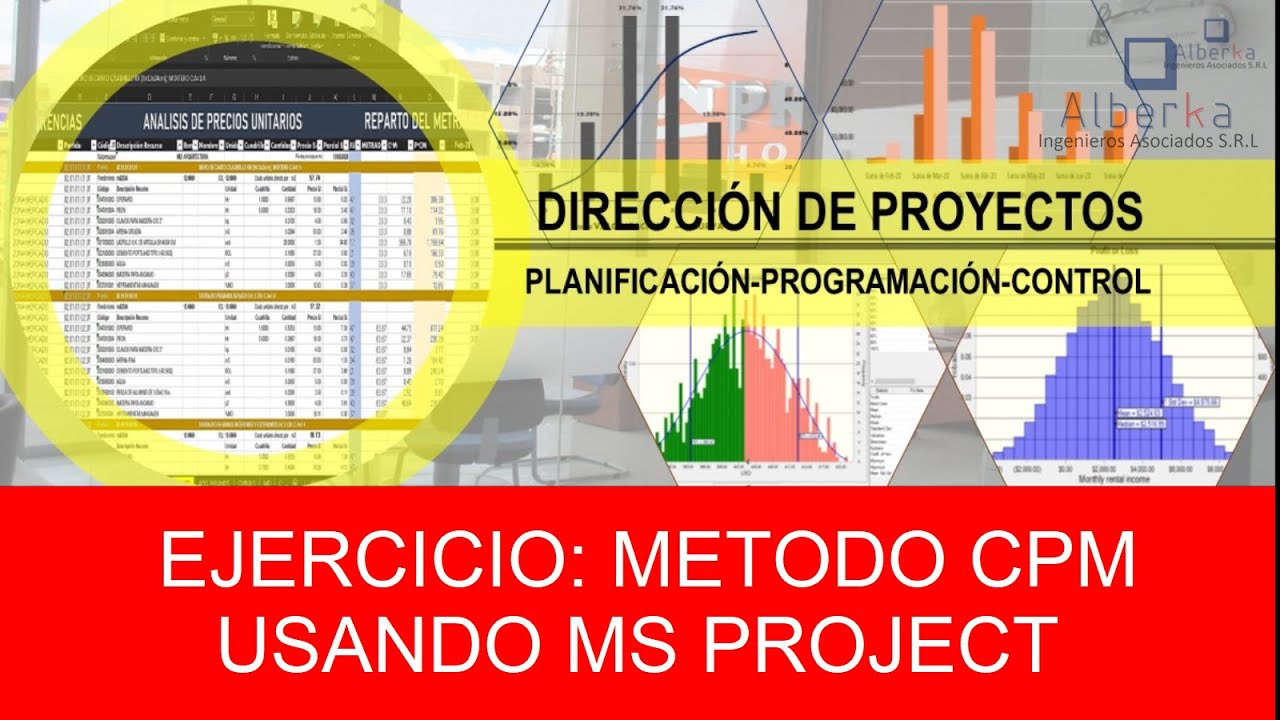 MÉTODO CPM USANDO MS PROJECT - YouTube