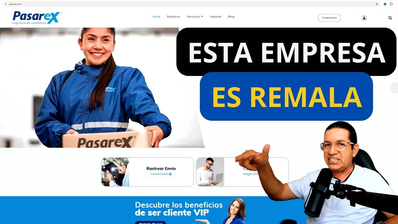 PASAREX: LA PEOR EMPRESA DE ENVIOS QUE TIENE CONVENIO CON AMAZON - YouTube