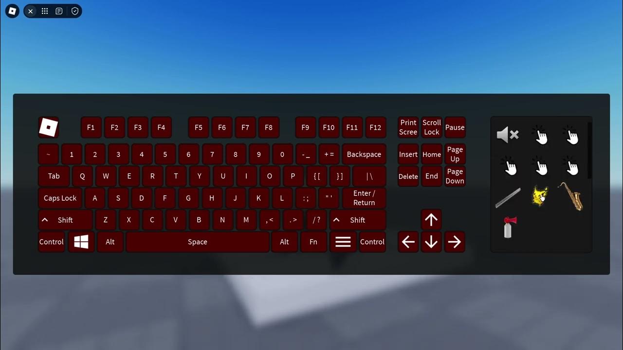 Roblox Interactive Keyboard System (Keyboard Tester) - YouTube