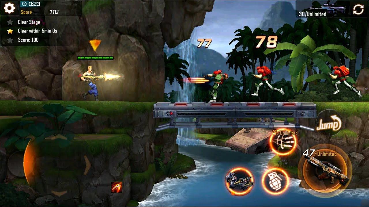 Contra Returns | Part 1 | Walkthrough Gameplay - YouTube