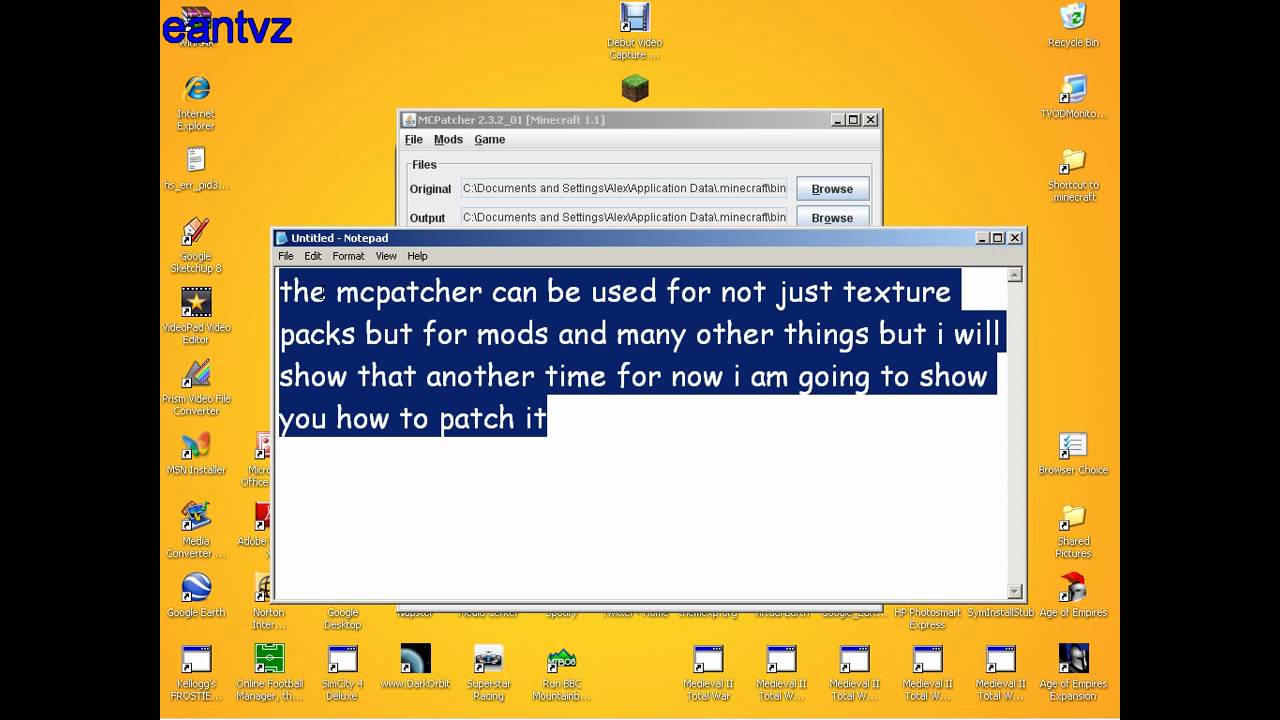 Minecraft-How to install HD texture packs using mcpatcher(mcpacher ...